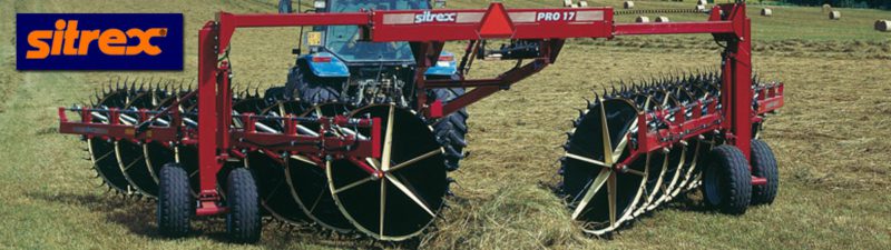 SITREX PRO/17 Wheel Rake Windrowerfrom Valley Implement